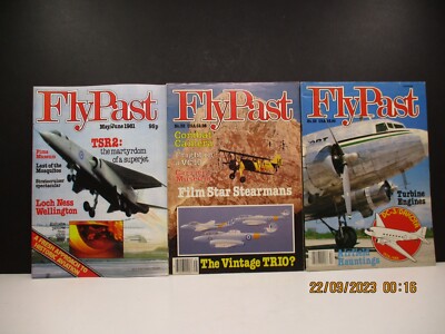 FLY PAST 1981 MAY/JUN, 1984 JUN AND 1985 DEC ISSUES | eBay