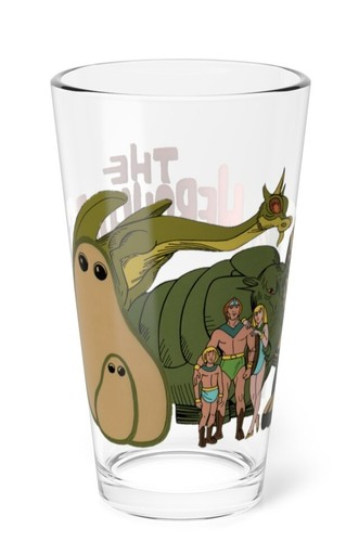 Herculoids Pint Glass, 16oz - Zandor, Tara, Dorno, Gloop & Gleep ...