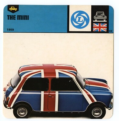 The Mini - GT / Production Car Edito Service SA Auto Rally Card | eBay