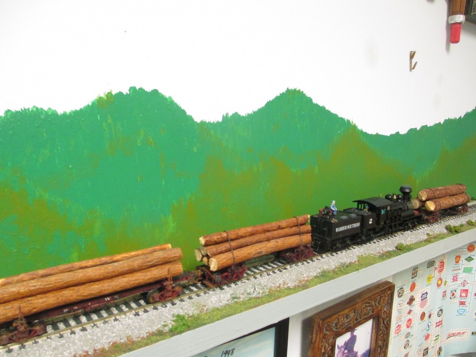 HO Scale Genuine Pine Log Load Shay Kadee Skeleton Log Car 4 Loads | eBay