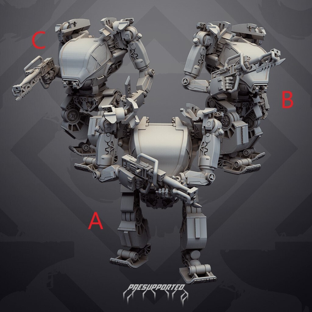 Marine Exosuit | 35mm | SW Legions | DnD Miniatures | Tabletop Gaming ...