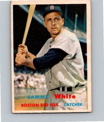 1957 TOPPS BASEBALL #163 SAMMY WHITE MID GRADE OE | eBay