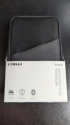 Intelli Synch Universal Tech Organizer with 10 Storage Areas - Premium ...