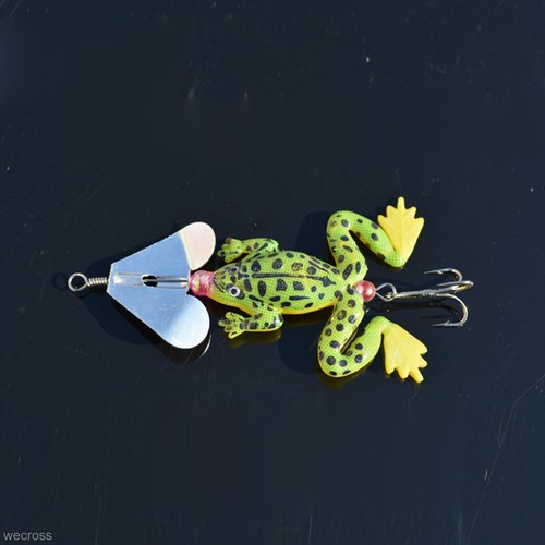 BuzzBait Prop Frog Green / Yellow Belly | eBay