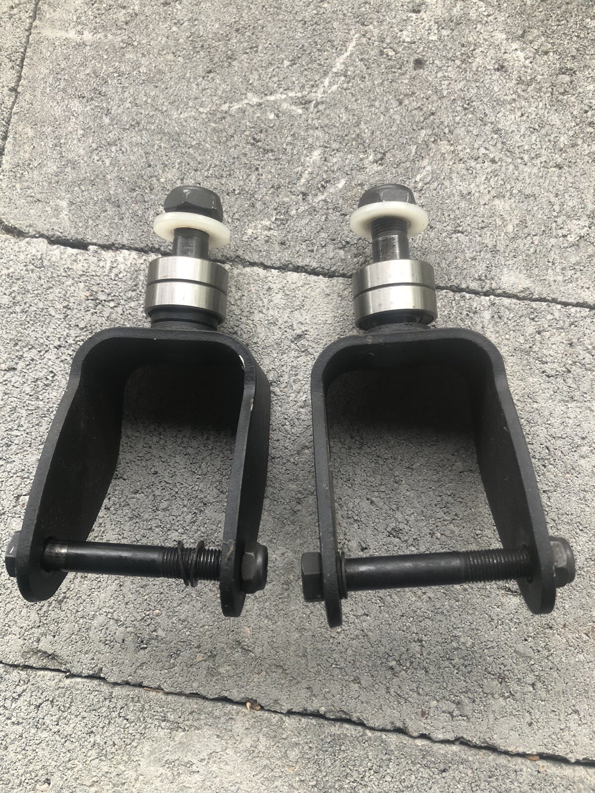 Pronto m51 rear caster forks with top bearings for power chair | eBay