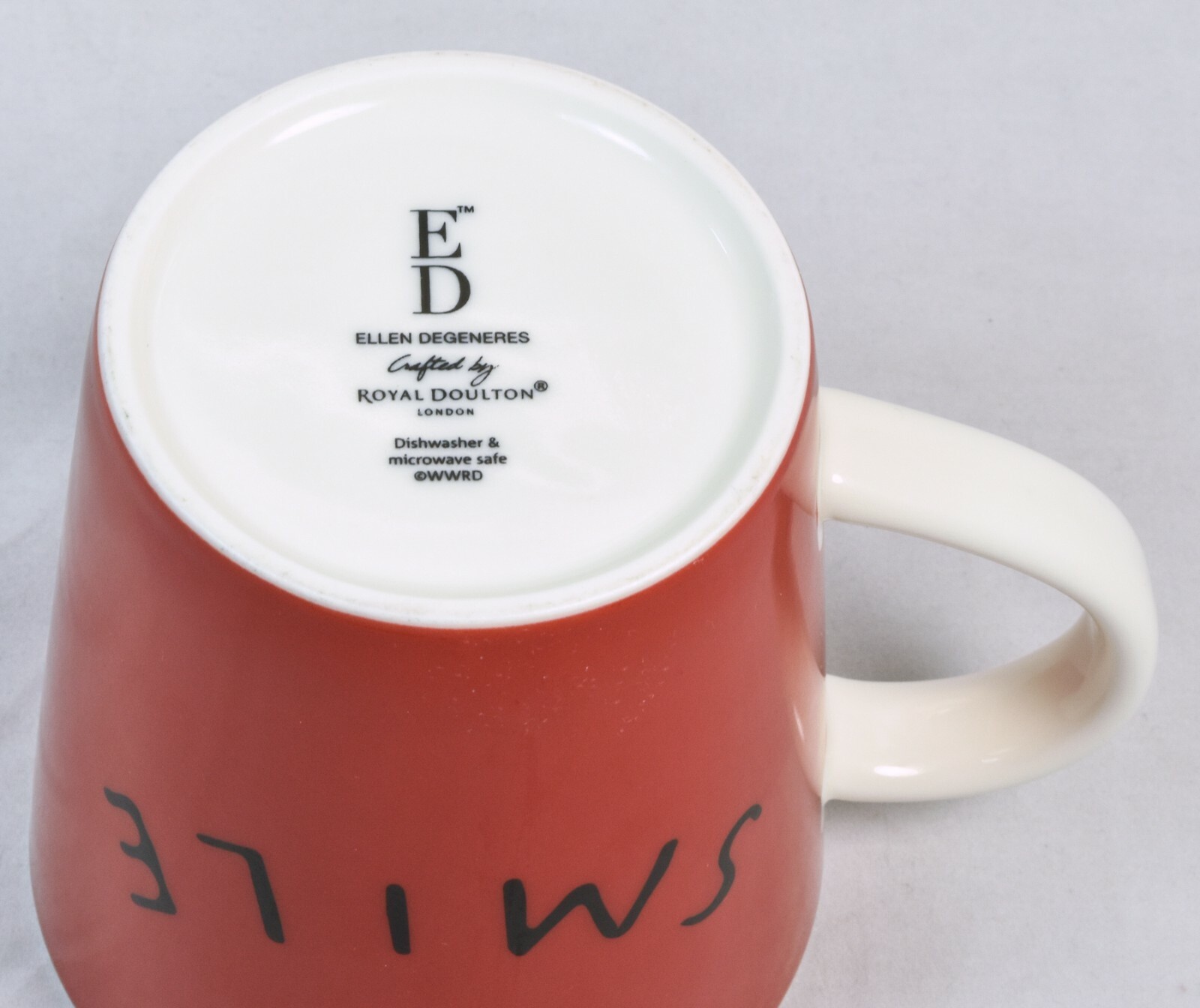 Ellen Degeneres ED Smile Coffee Cup Mug Royal Doulton | eBay Australia