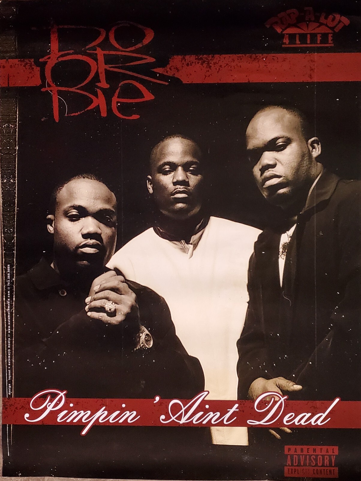 DO OR DIE-PIMPIN' AINT DEAD-Promo Rap Poster-2003 | eBay