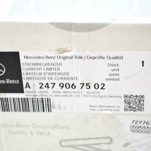 NEW MERCEDES-BENZ A W177 POSITIVE BATTERY CABLE LIMITER A2479067502 ...