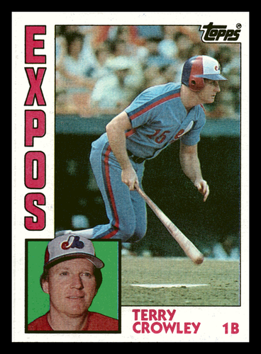 1984 Topps Terry Crowley Montreal Expos #732 NM-MINT | eBay