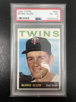 1964 Topps #455 Bernie Allen PSA 6 | eBay