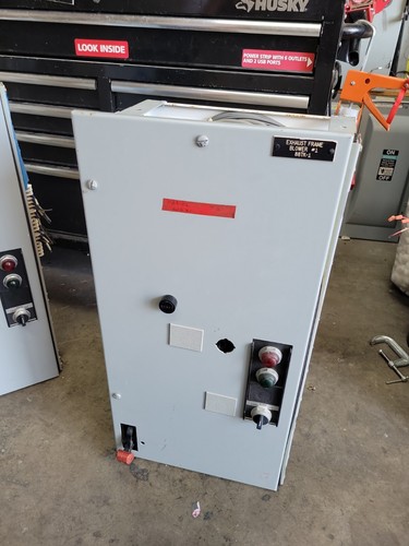 GE Motor Control Panel 8000 3PH 480V Size 4 Trip 150A | eBay