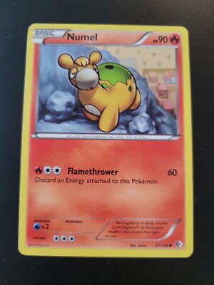Pokemon TCG Card 2012 Boundaries Crossed - Numel 21/149 | eBay