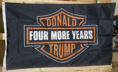 Donald Trump Four More Years Flag FREE SHIP MAGA Save America USA Sign ...