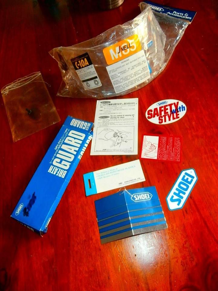 Wayne Rainey 1989 1990 VTG OG SHOEI GRV Helmet RARE VNDS YAMAHA YZR500 ...