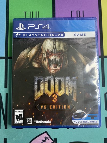 Doom 3 VR Edition PS4 (2021) CIB, Sealed! | eBay
