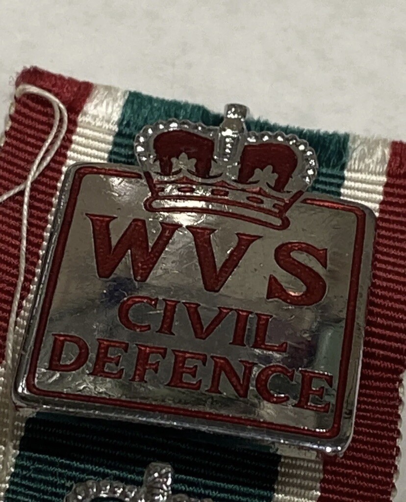 Early Post WW2 Queen Elizabeth WRVS Womens Royal Volunteers Enamel ...