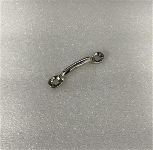 Pack of 60 - 1" Shiny Nickel Steel Footman Loop for Strap Tie Downs | eBay