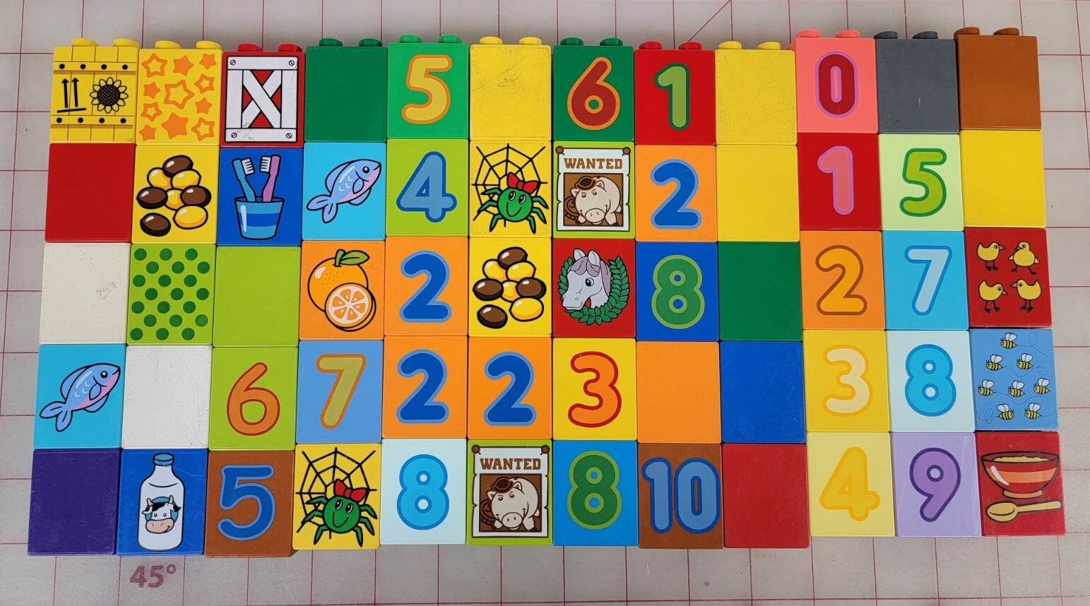 LEGO DUPLO Lot of 60 2x2x2 (Double Height Bricks) Mixed Colors SE18J | eBay