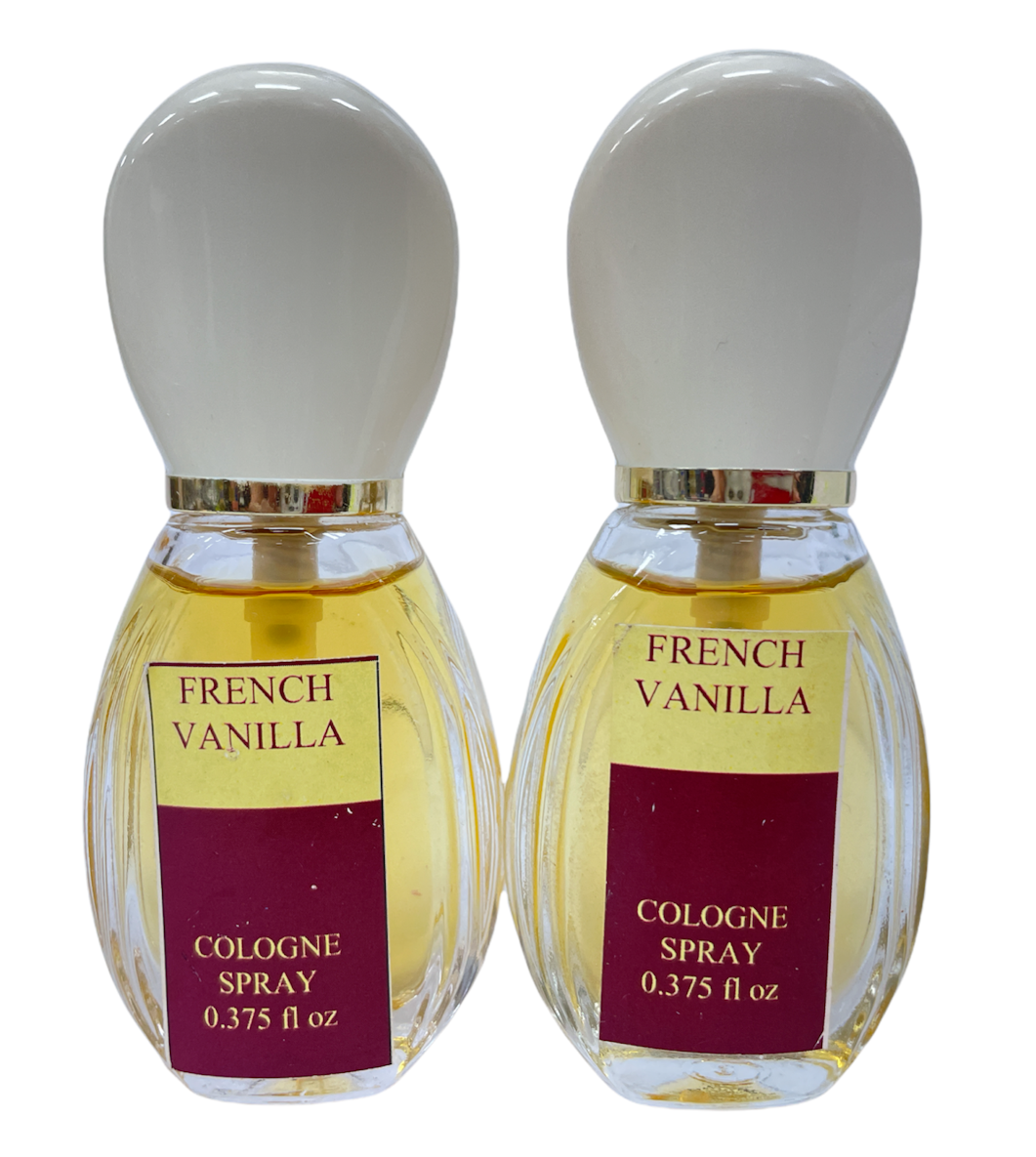 French Vanilla by Dana Perfumes Cologne Spray For Women (0.375oz) LOT ...