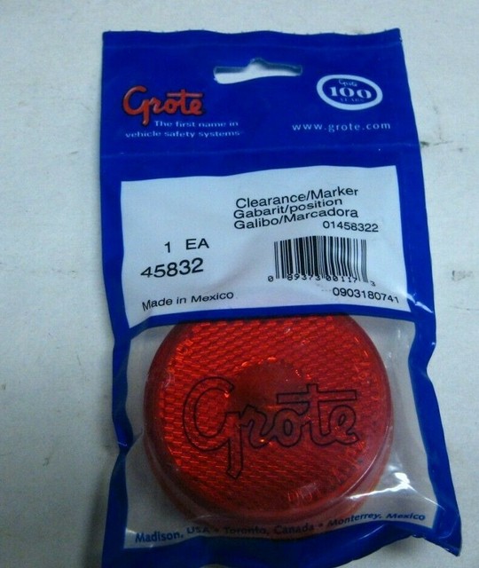 Side Marker Light Grote 45832 for sale online | eBay