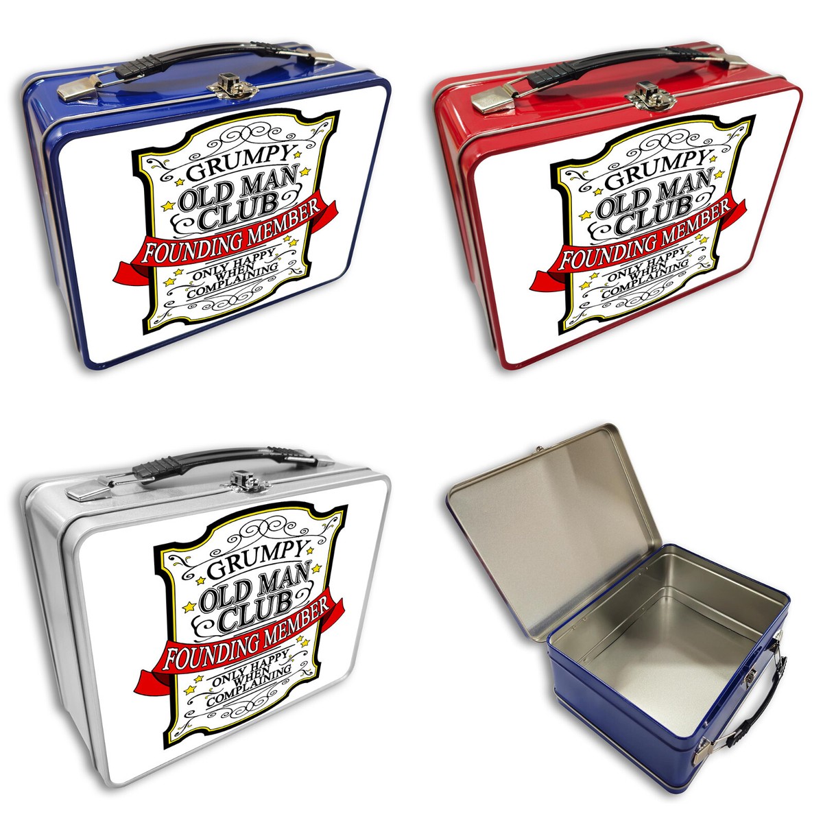Ole Tin Lunch Box