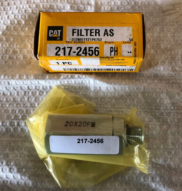 OEM Caterpillar Filter Assembly 217-2456 2172456 for sale online | eBay