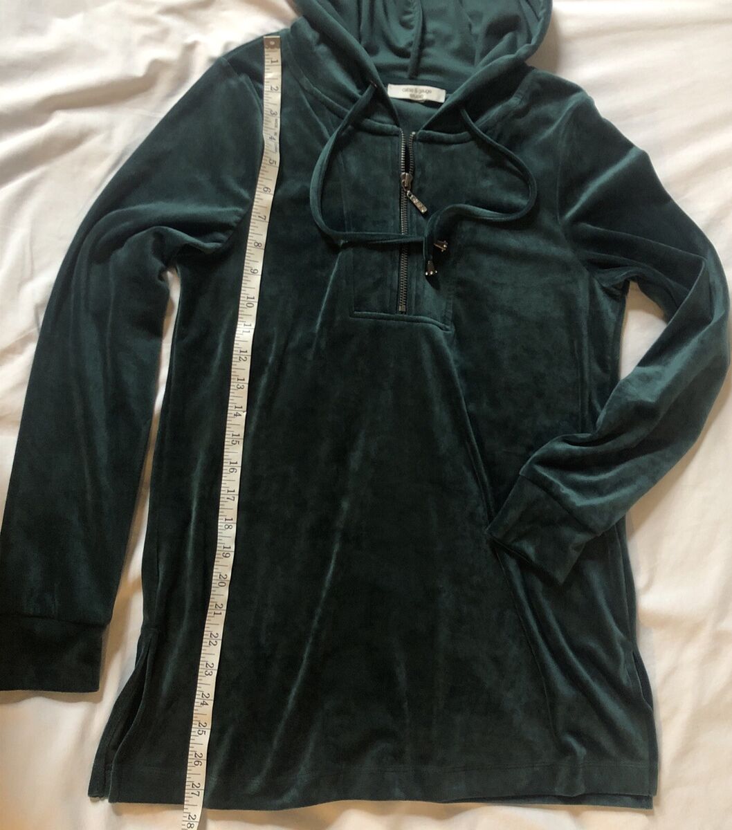 Cable & Gauge Womens Sm 2 Pc Set Forest Green Pullover Cable & Gauge Womens Sm 2 Pc Set Forest Green Pullover