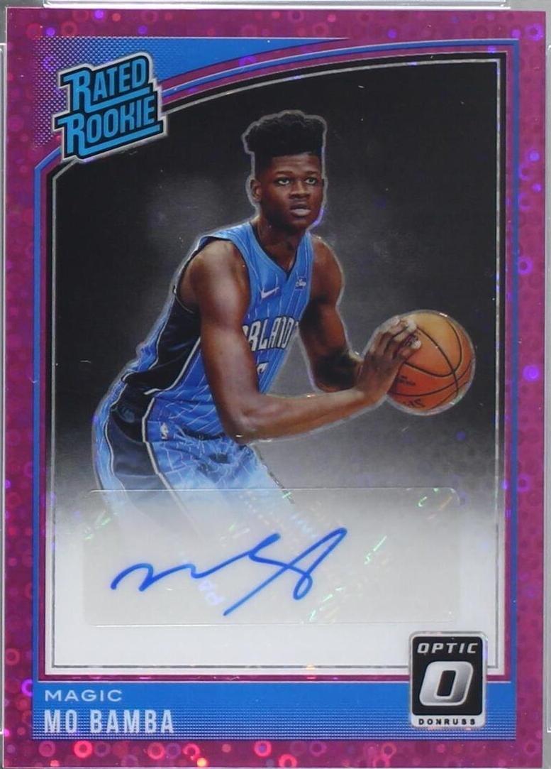 2018-19 Panini Donruss Optic - Rated Rookie Mo Bamba #160 Pink Fast ...