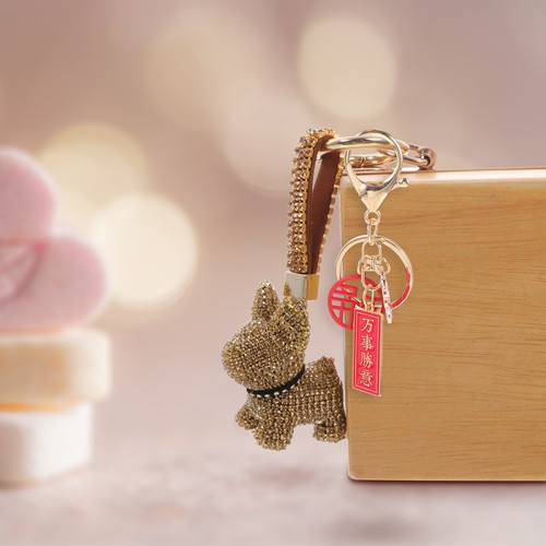 2Pcs Chinese Style Key Chain Pendants Bag Pendants Key Ornaments Key ...