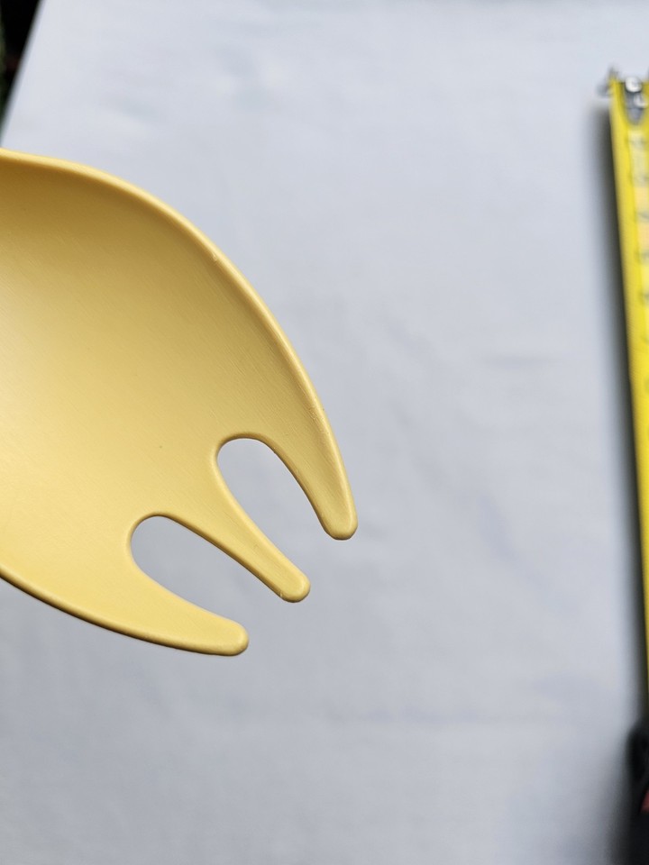 Vintage Tupperware Harvest Gold Serving Utensil Spoon Fork With Bonus ...