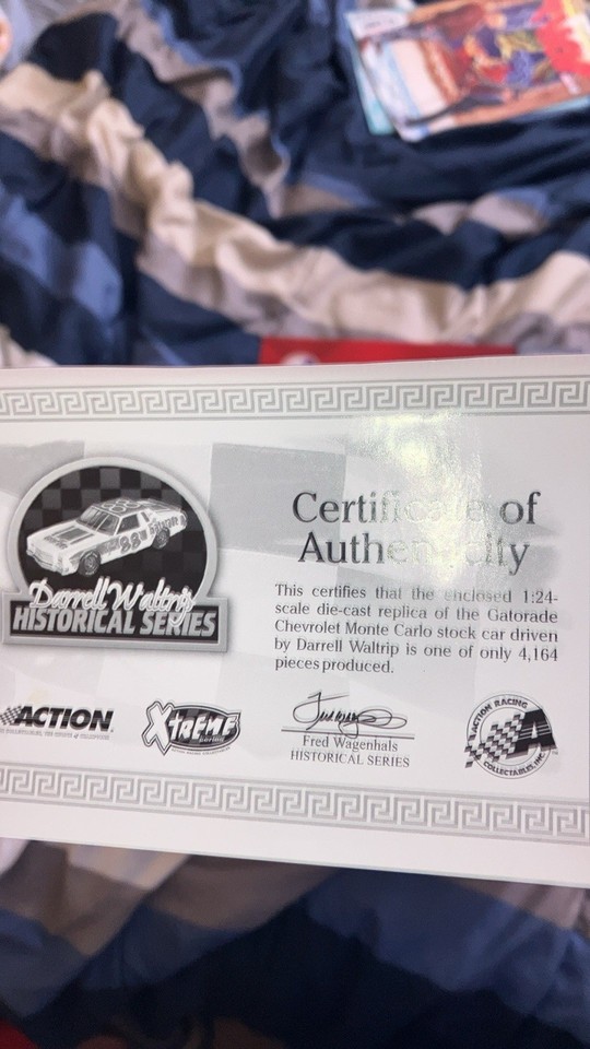 DARRELL WALTEIP GATORADE MONTE CARLO ACTION HISTORICAL SERIES 1:24 DIE ...