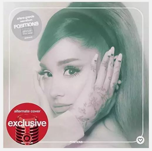 New: ARIANA GRANDE - Positions CD, Target Alternative Cover
