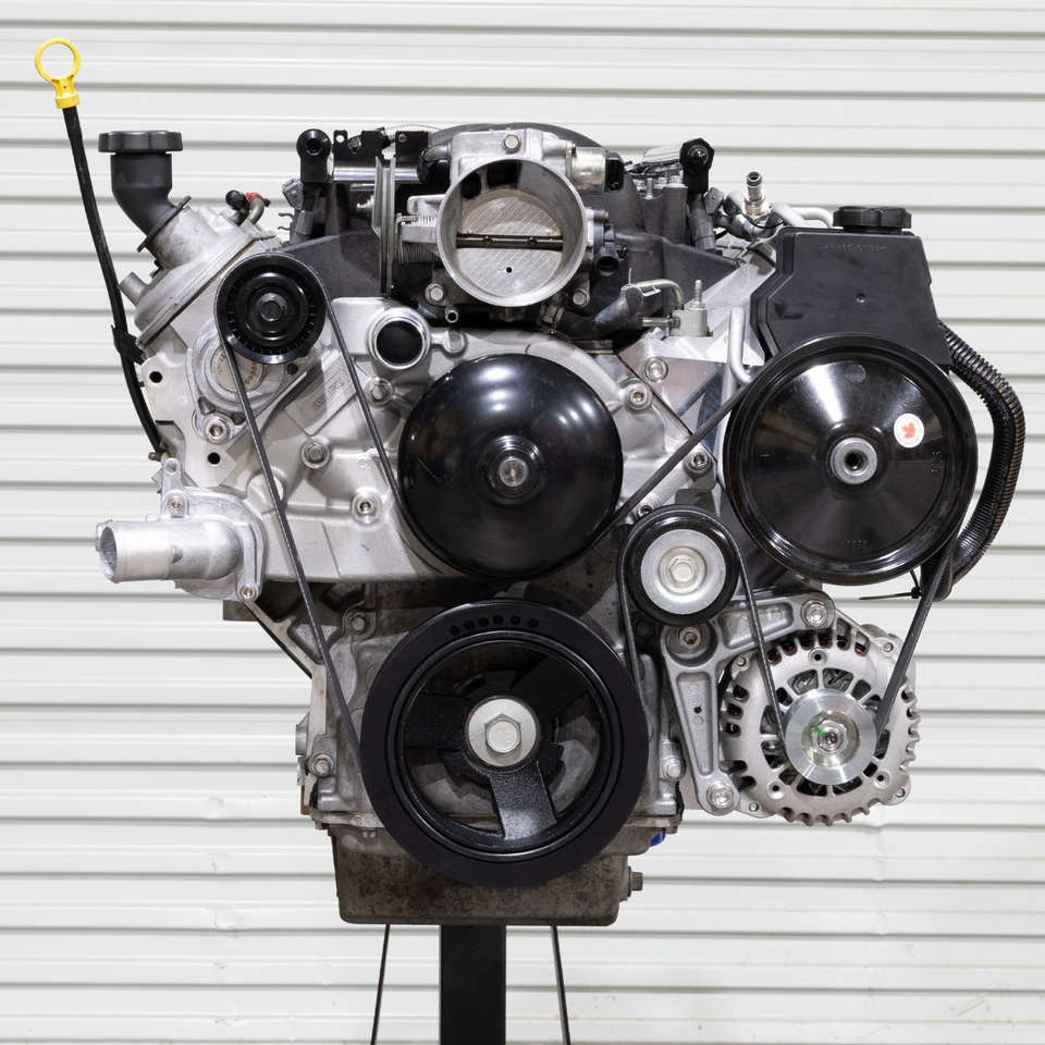 LS Swap LSX Complete LS1 F-Body Front Accessory Serpentine Drive Kit ...