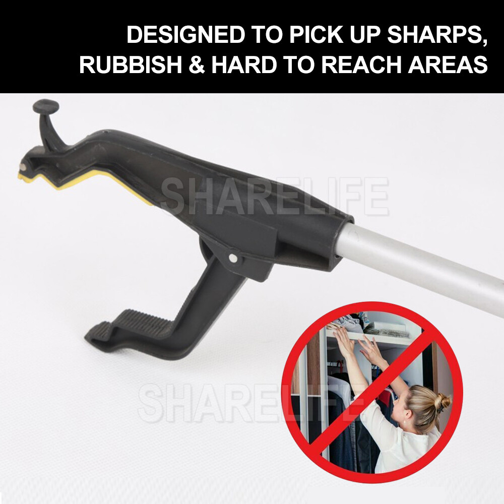 1/2/3pcs 76cm Aluminium Pick Up Tool Reacher Grabber Extend Hand Picker ...