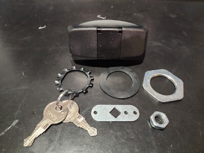 LEER camper shell door palm handle - lock - truck topper - canopy ...
