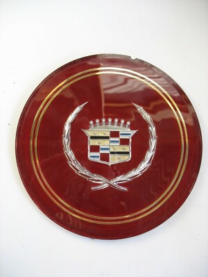 New NOS GM Cadillac Wheel Center Cap Medallion Emblem 7739 PMMA-S2 | eBay