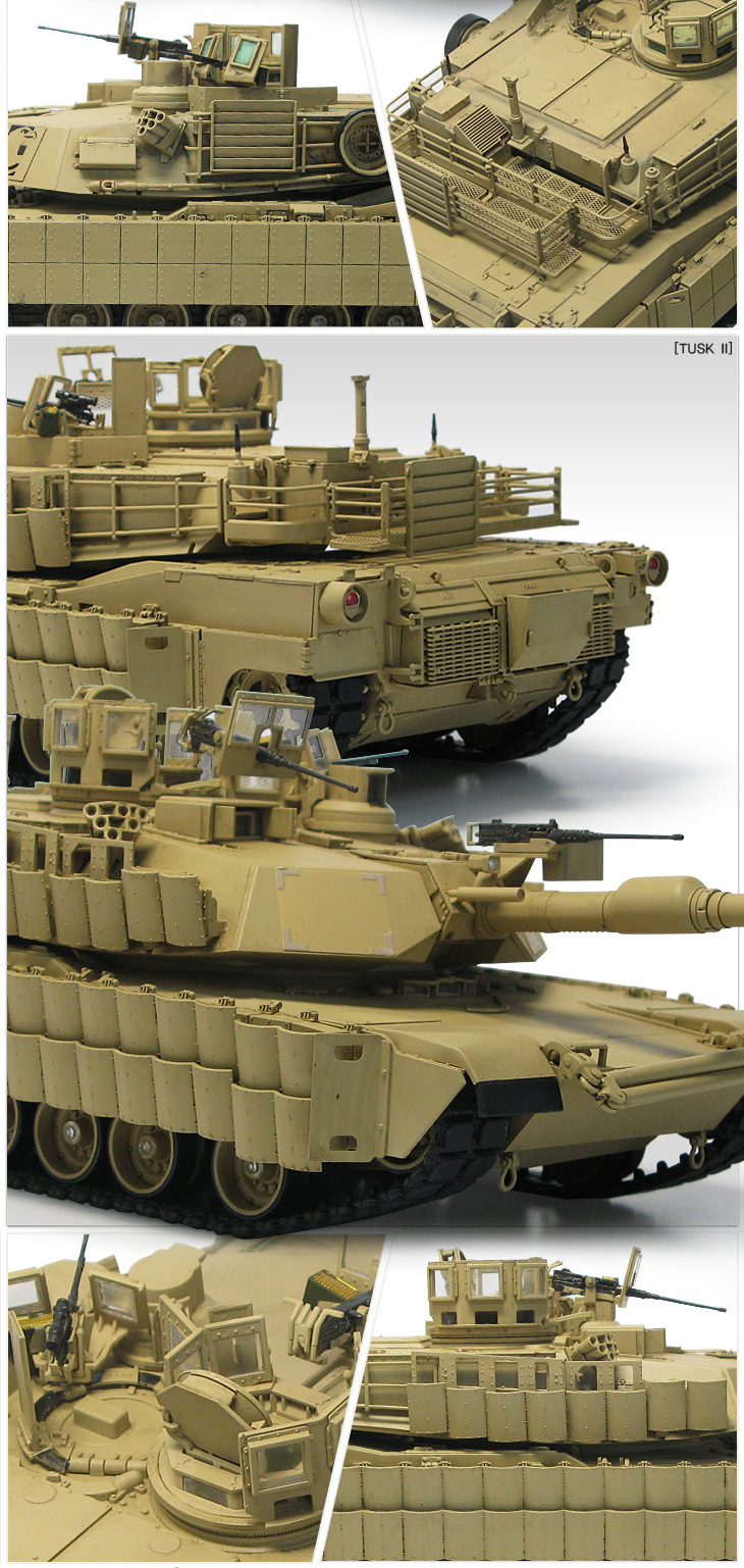 1/35 U.S. ARMY M1A2 "TUSK II" #13298 ACADEMY HOBBY MODEL KITS | eBay