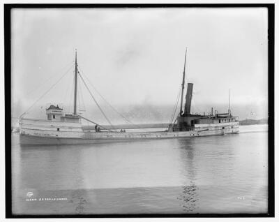 SS Adella Shores,freighter,cargo ships,vessels,Detroit Publishing ...