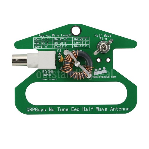 Portable No Tune End Fed Half Wave Antenna EFHW Antenna Assembled ot16 ...