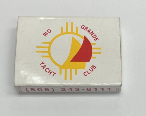 Rio Grande Yacht Club Albuquerque New Mexico Matchbook | eBay