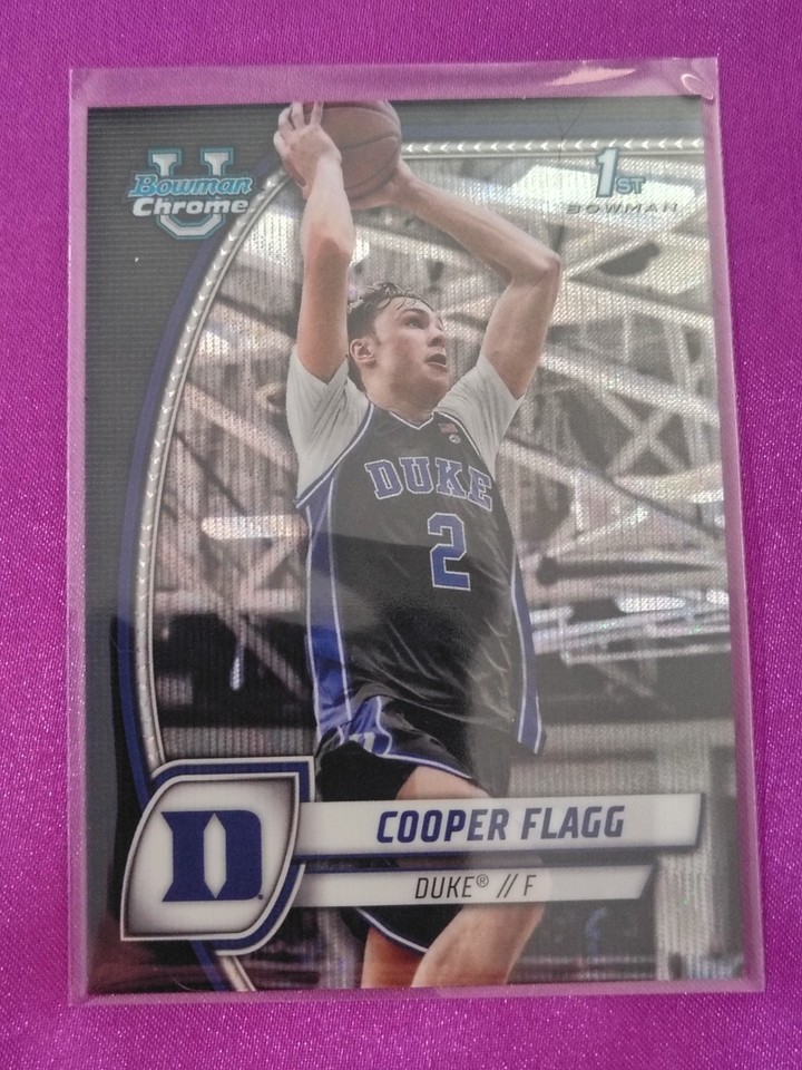 Cooper Flagg Lot Including Bowman Chrome Black Refractor 1st Bowman | eBay