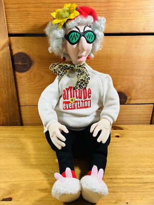 Maxine Attitude 25” Problem Hallmark Humor Talking Doll Works Rare Find ...