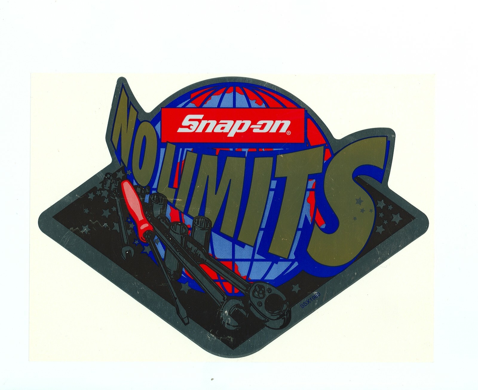 "NEW" Vintage Snap-on Tools Racing Tool Box Sticker Decal Man Cave ...