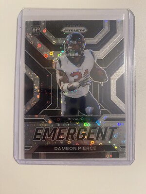 2022 Prizm Damien Pierce RC Emergent Disco | eBay
