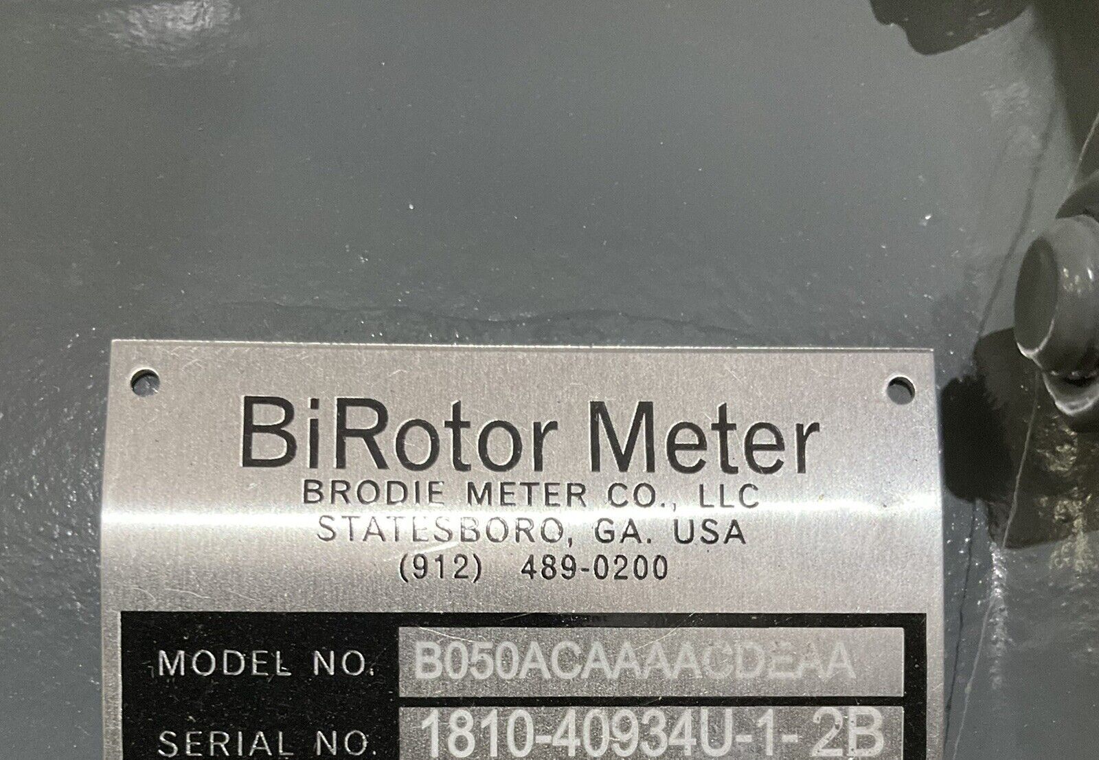 VEEDER-ROOT BIROTOR METER REGISTER 0788700-039 B050ACAAAACDEAA 7889 ...