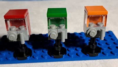 Lego Lot Of 3 Custom MOC Gumball Machines Grocery Store Minifigure ...