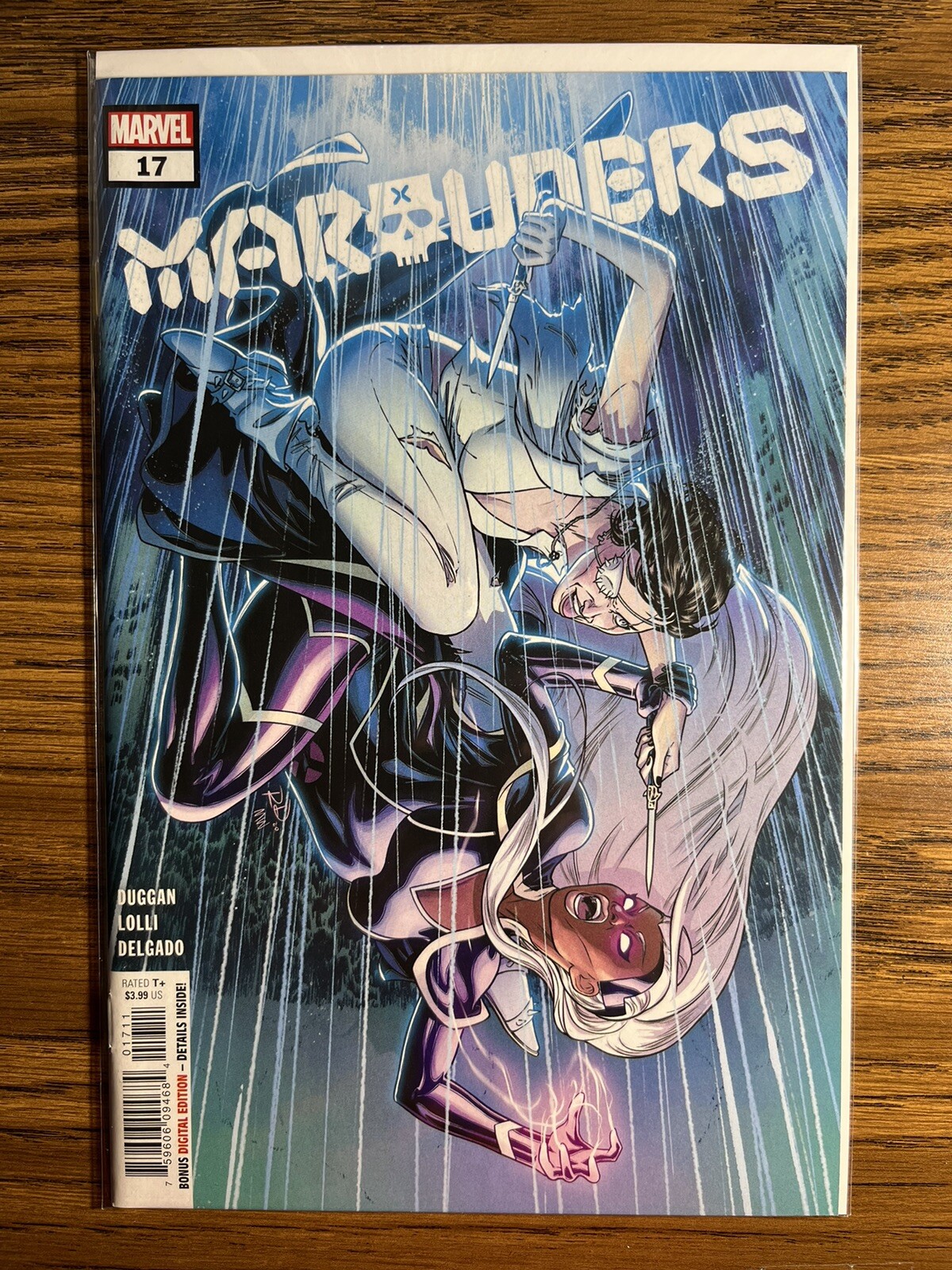 MARAUDERS 17 NM/NM+ EMMA FROST STORM ICEMAN RUSSELL DAUTERMAN COVER ...