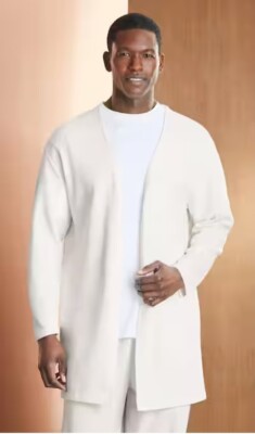 Size M Ashro Off White Men's Aren Cardigan Sweater | eBay