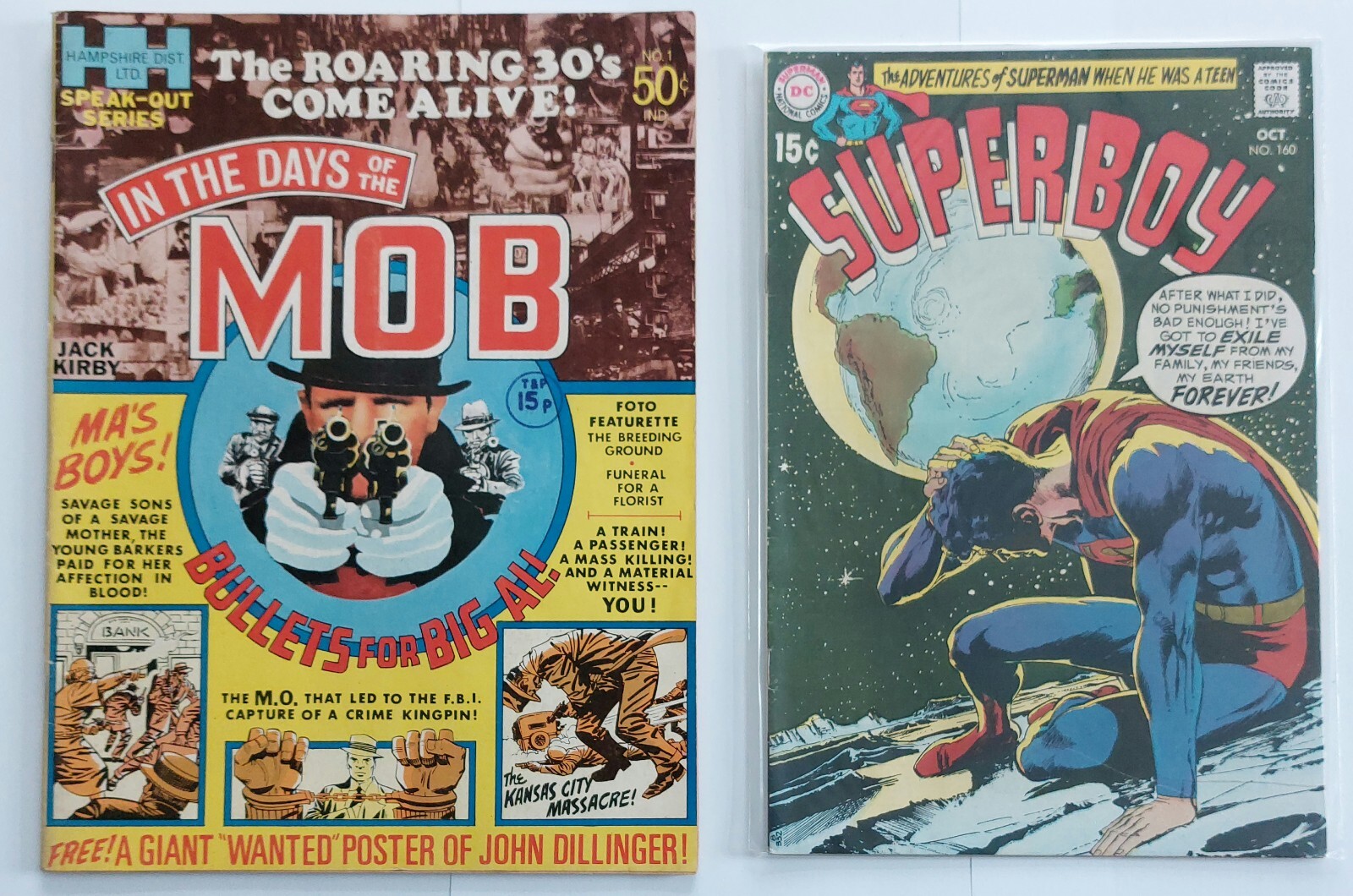 In The Days Of The Mob magazine 1 Fine/Fine+ £60 1971. Postage On 1-5 ...