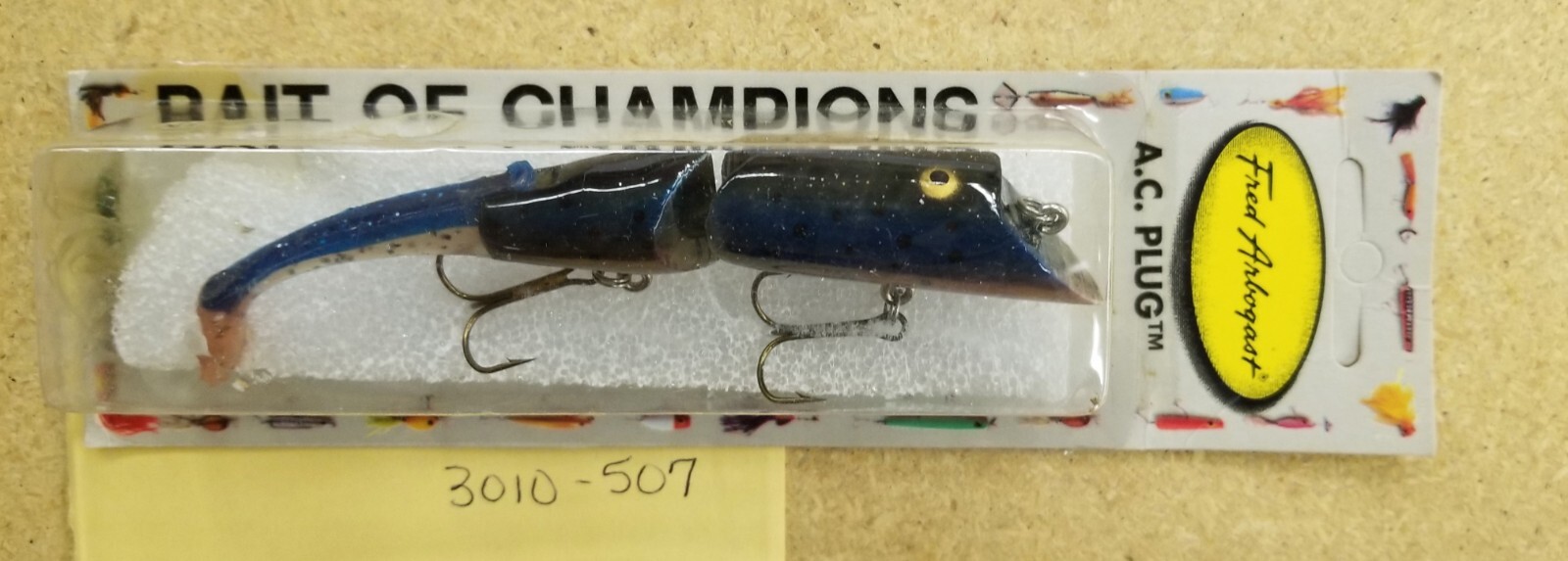 Vintage Fred Arbogast AC Plugs Fishing Lures, and Fred Arbogast Hula ...